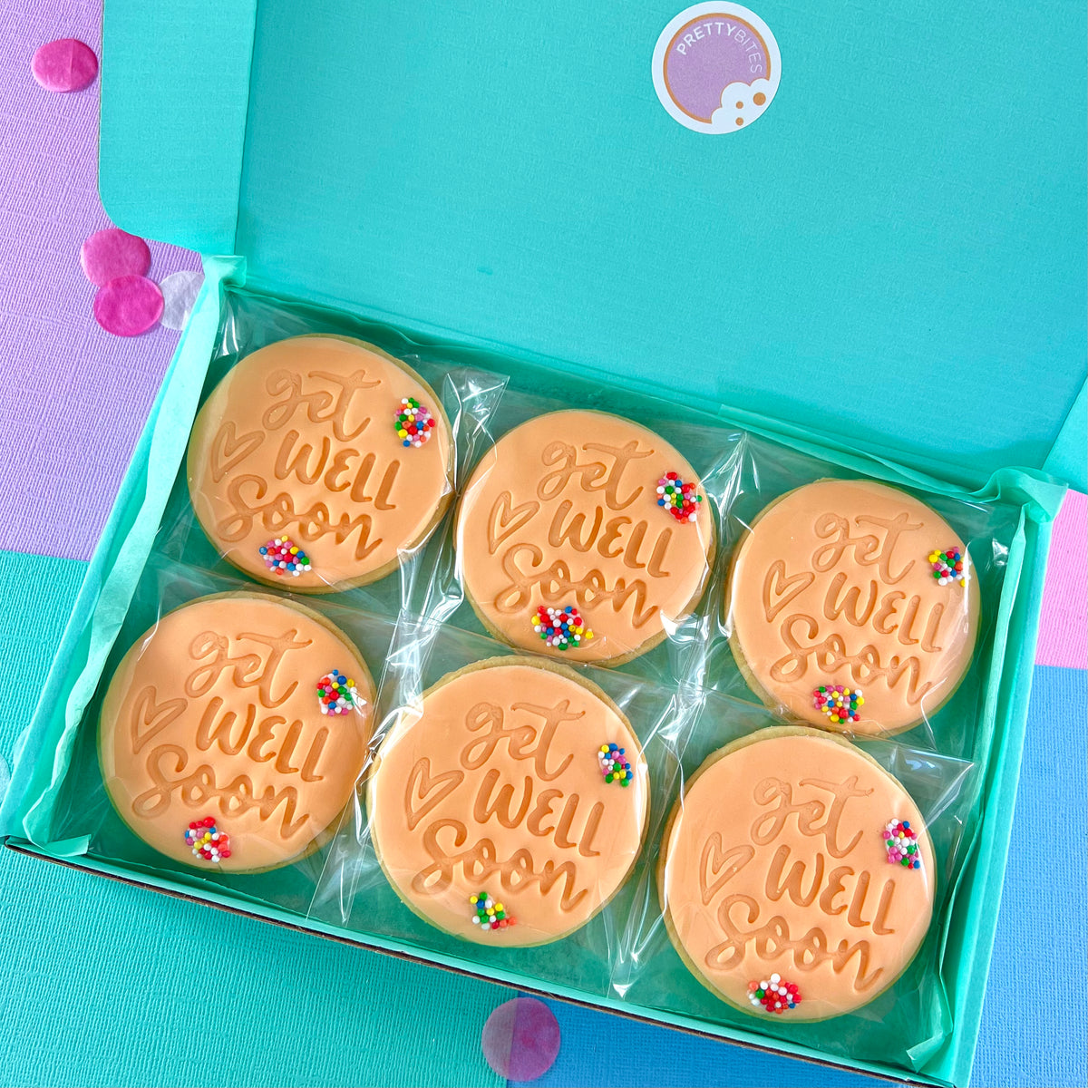 Get Well Soon Cookies – Pretty Bites