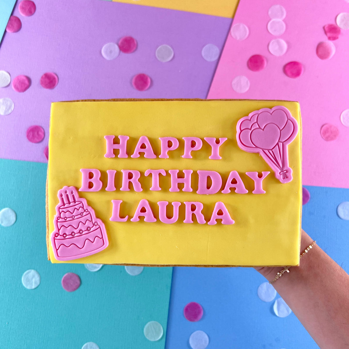 Giant Cookie Slab – Pretty Bites