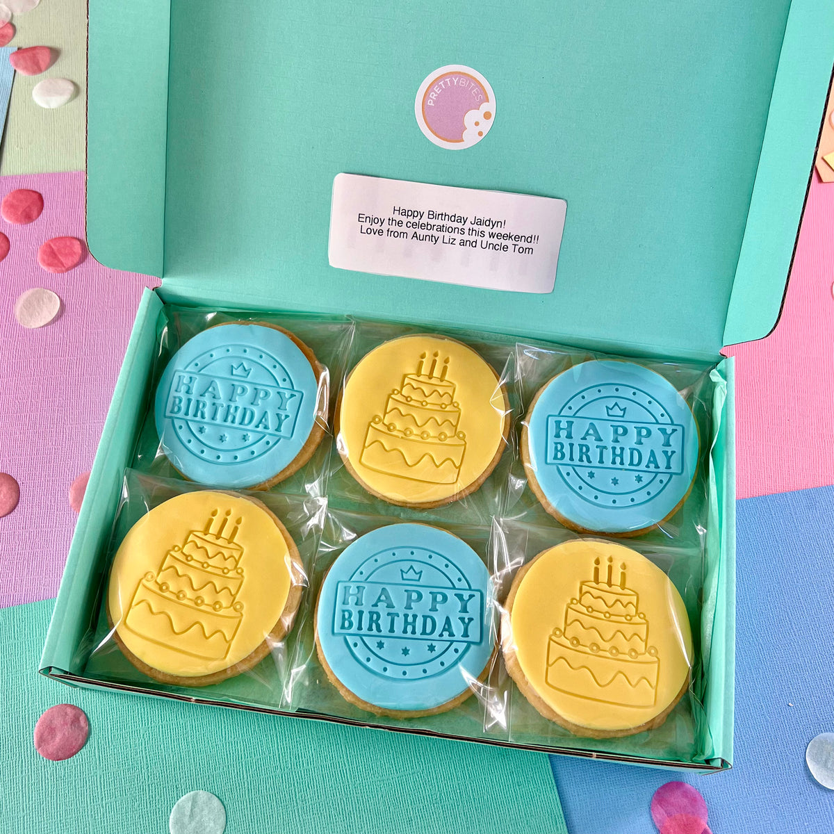 Birthday Cake Cookies – Pretty Bites