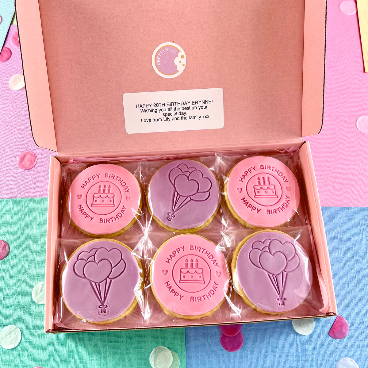 Birthday Balloon Cookies – Pretty Bites