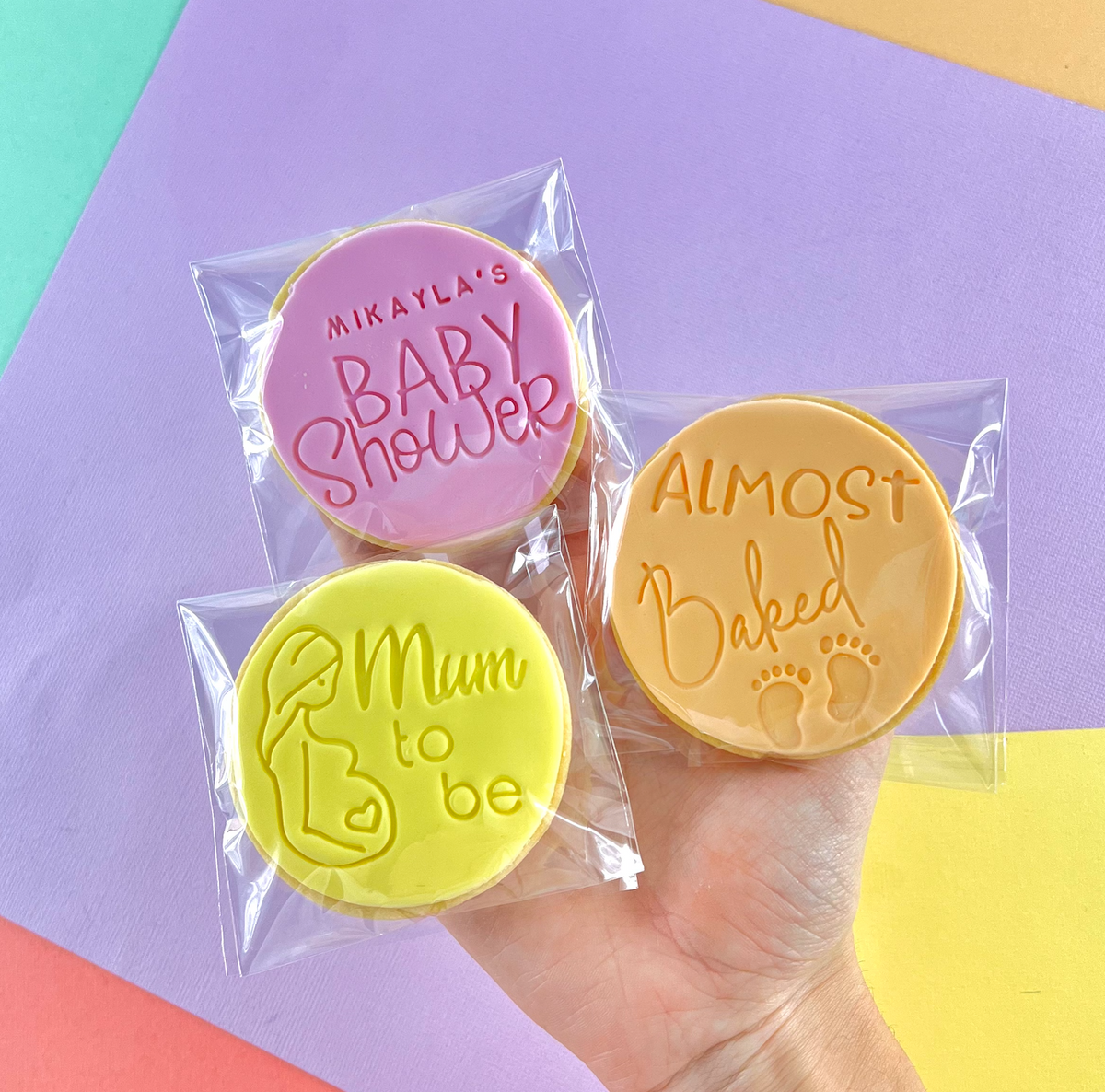 Baby Shower Cookies - Mum To Be Gift – Pretty Bites