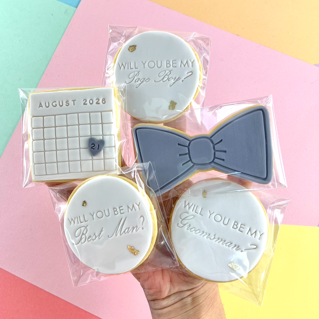 Bridal Party Proposal Cookies - Groom Edition – Pretty Bites
