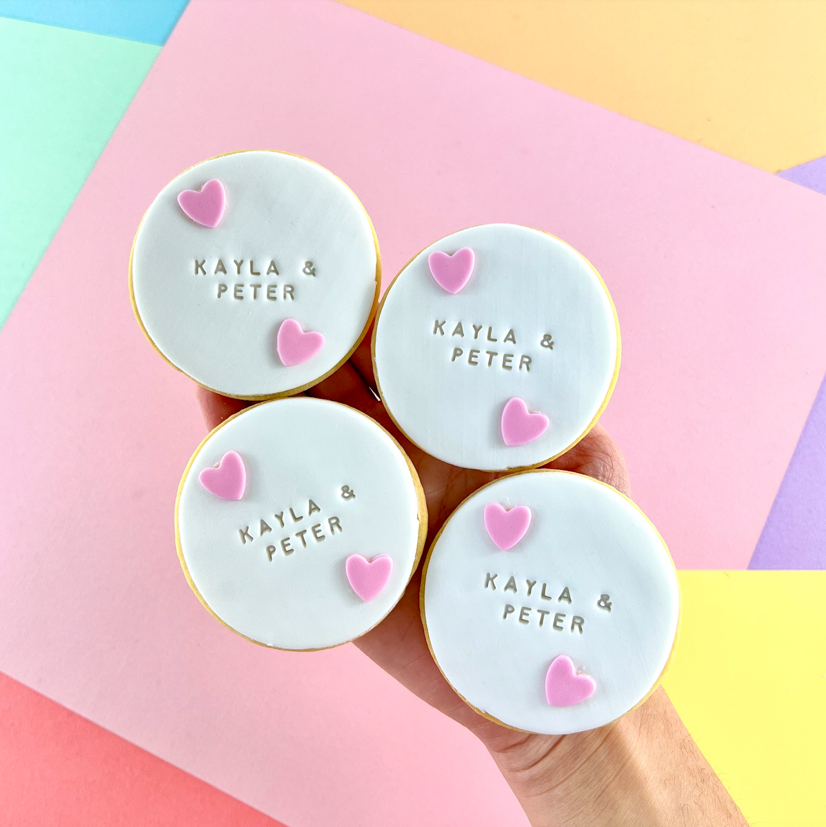 Embellished Heart Cookies – Pretty Bites