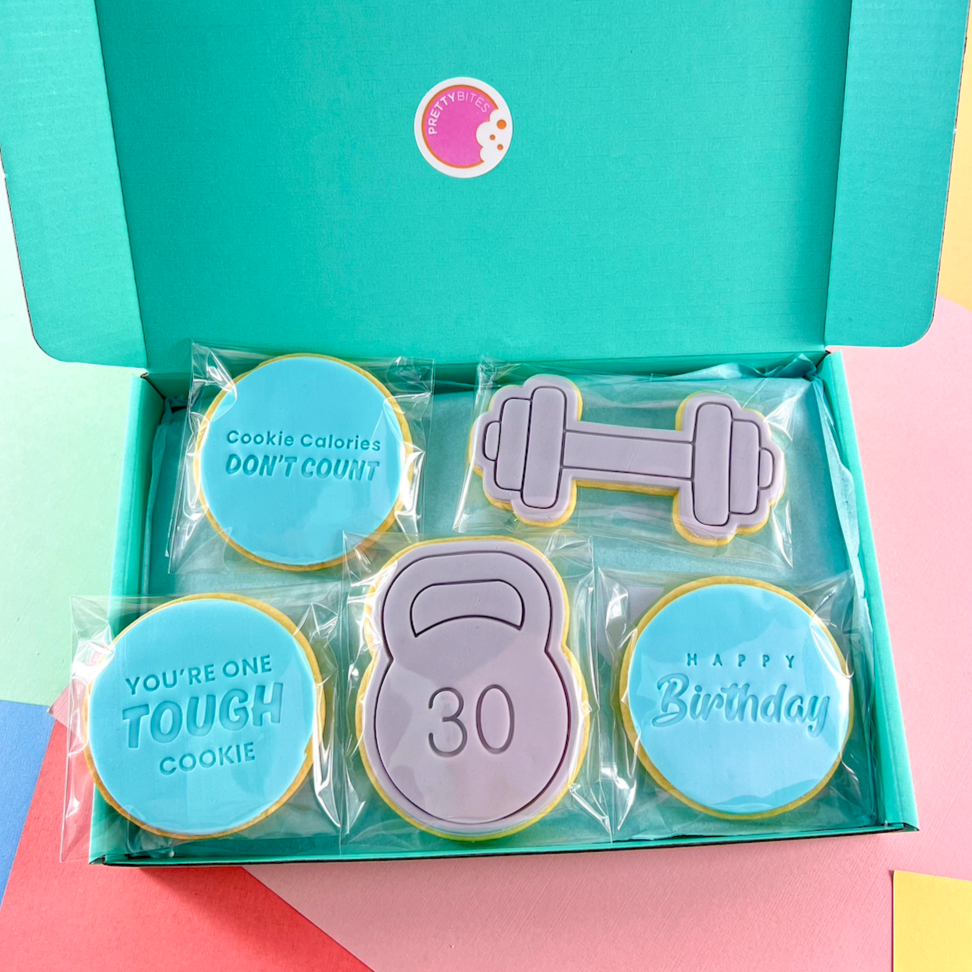 Gym Lover Cookies - Perfect Gym Junkie Gift – Pretty Bites