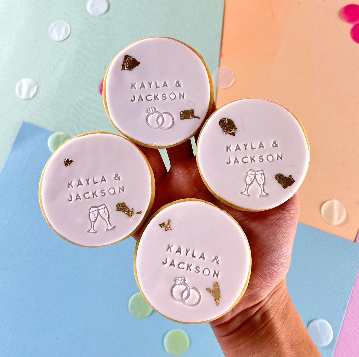 Ring & Champagne Cookies – Pretty Bites