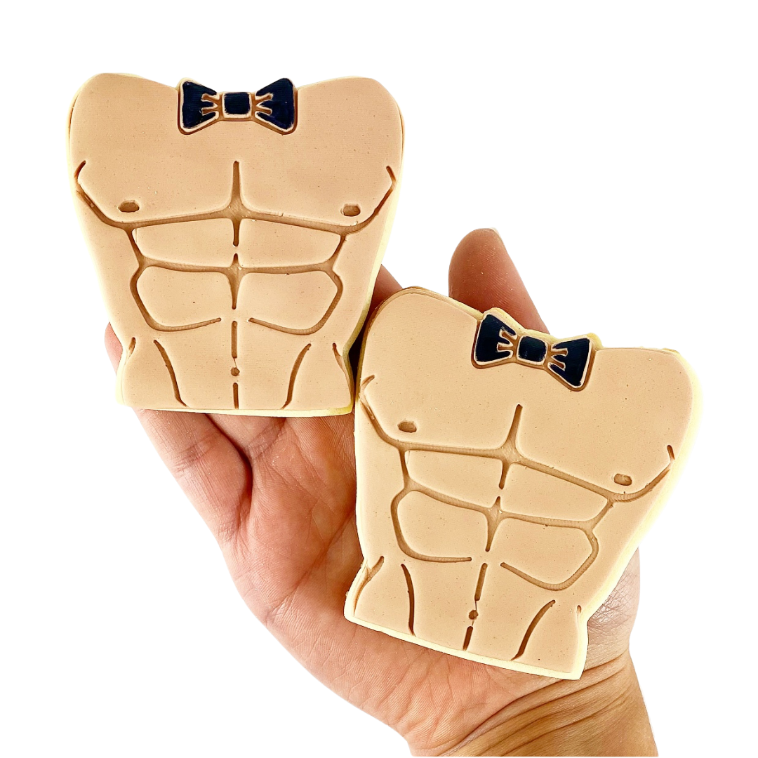 Shirtless Abs Cookies – Pretty Bites