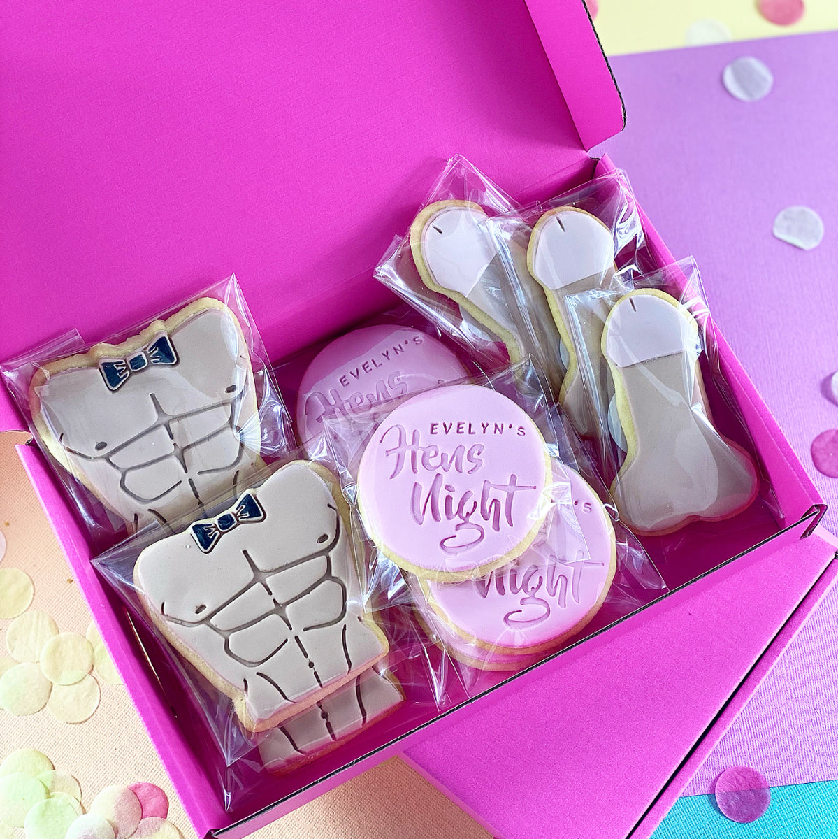Cheeky Hens Night Cookies – Pretty Bites
