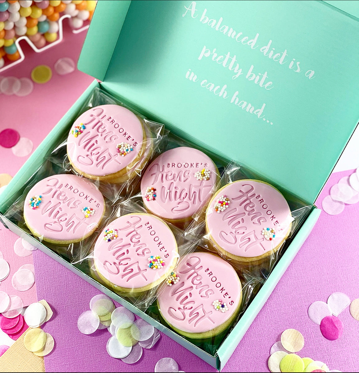 Hens Night Cookies – Pretty Bites